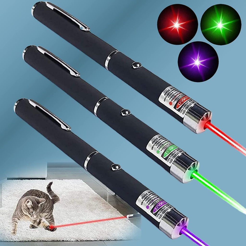 Caneta laser Power Green Laser Pointer Torch Foco ajustável 532NM ...