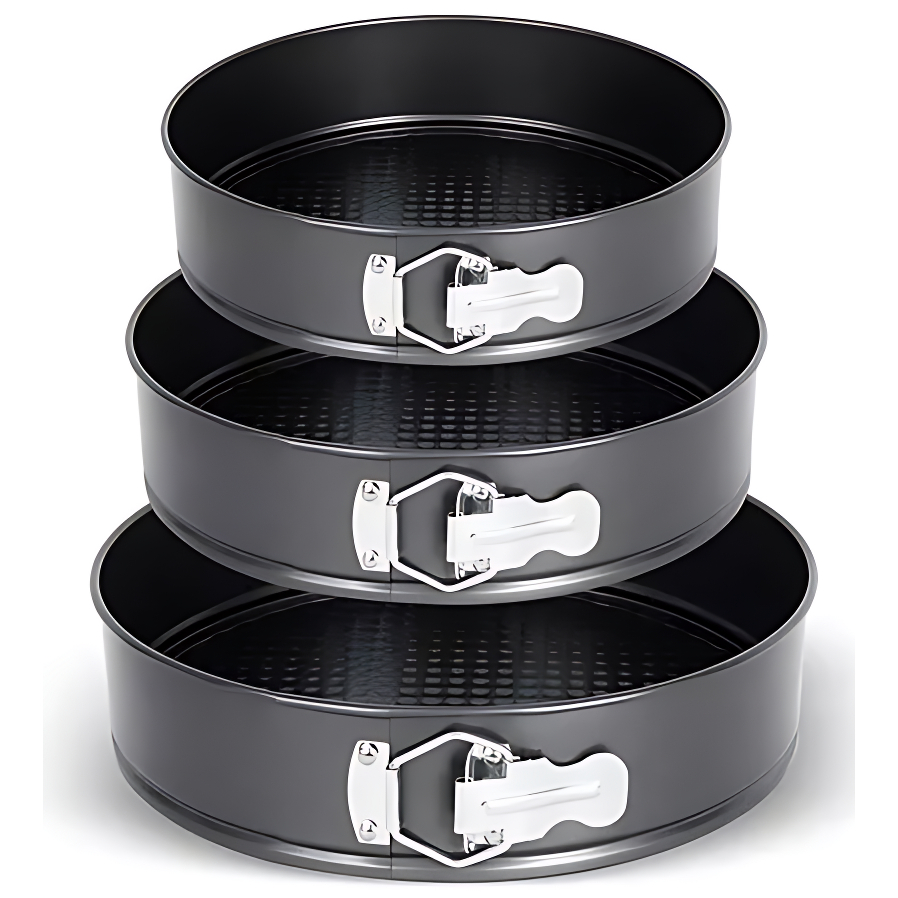 Kit 3 Formas Para Bolo Torta C/ Fundo Removível Antiaderente | Shopee ... Kit 3 Formas Para Bolo Torta C/ Fundo Removível Antiaderente | Shopee ...