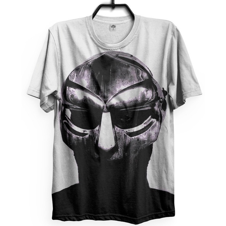 Mf Doom Camiseta Rapper Zev Love X Daniel Dumile Kmd Rap | Shopee Brasil