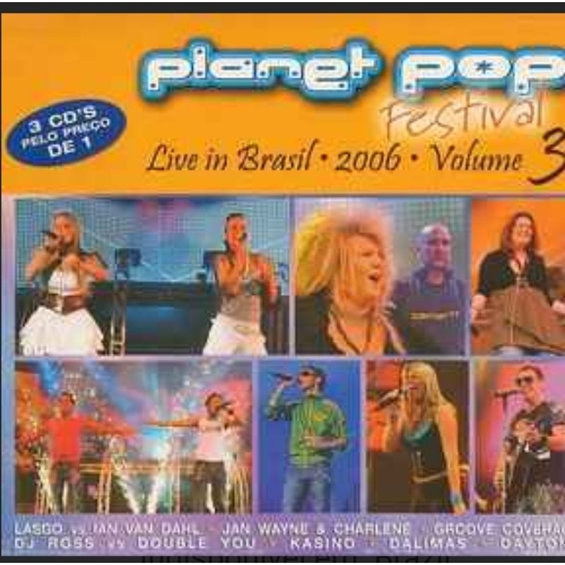 Cd Planet Pop Festival Live In Brasil Vol. 03 - Building Records (2006) | Shopee Brasil