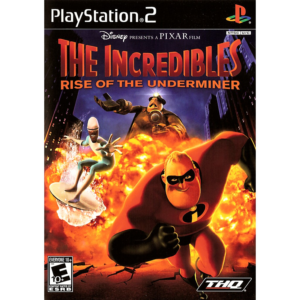 Jogo Playstation 2 - The Incredibles Rise of the Underminer | Shopee Brasil