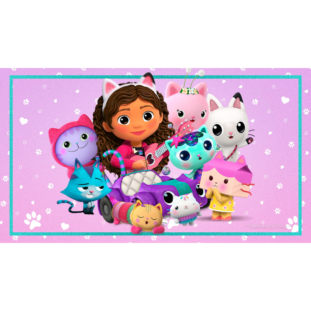 Painel em lona tema - Casa Magica da Gaby mod1 | Shopee Brasil