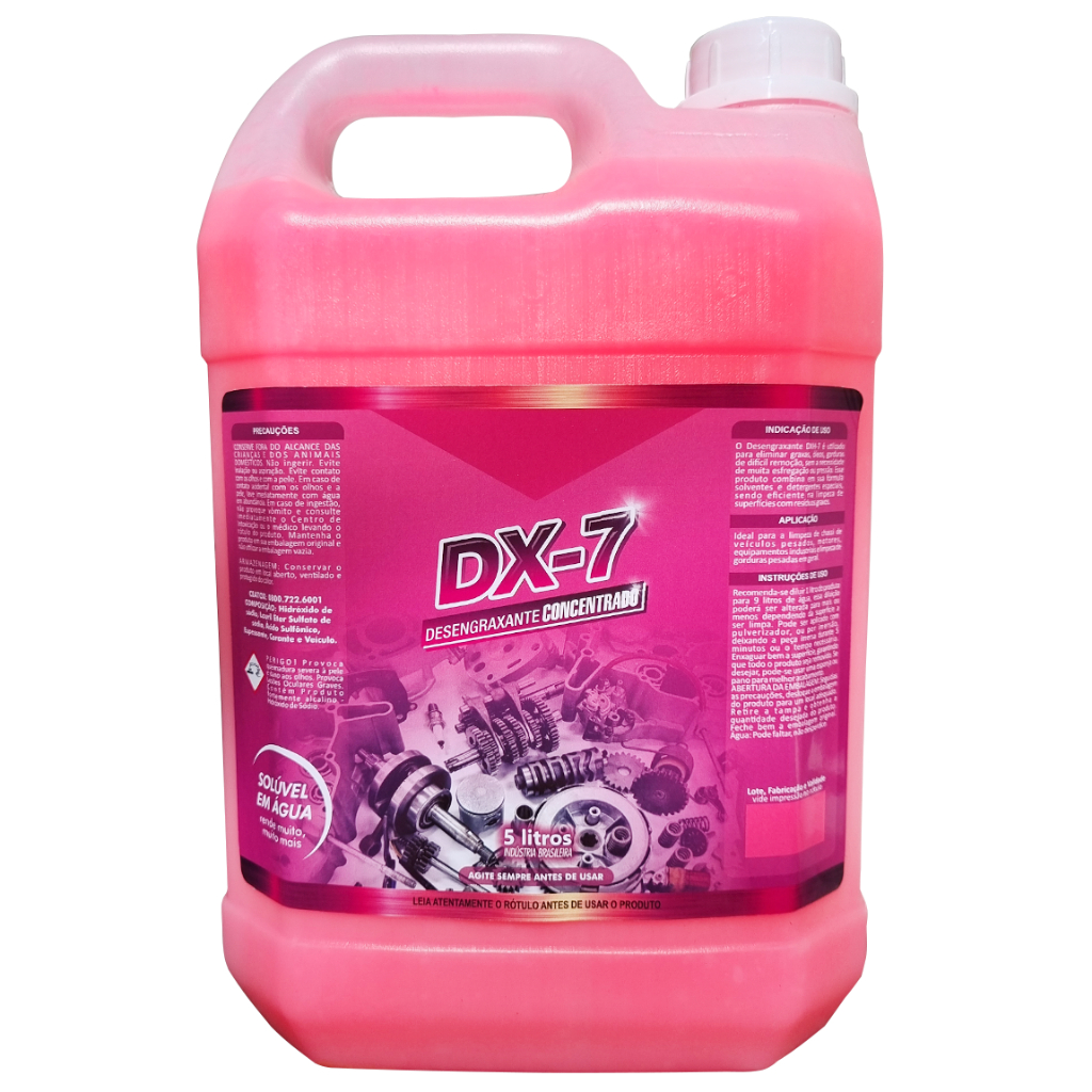Solupan Automotivo Alcalino Super Concentrado DX7 - 5 Litros | Shopee Brasil
