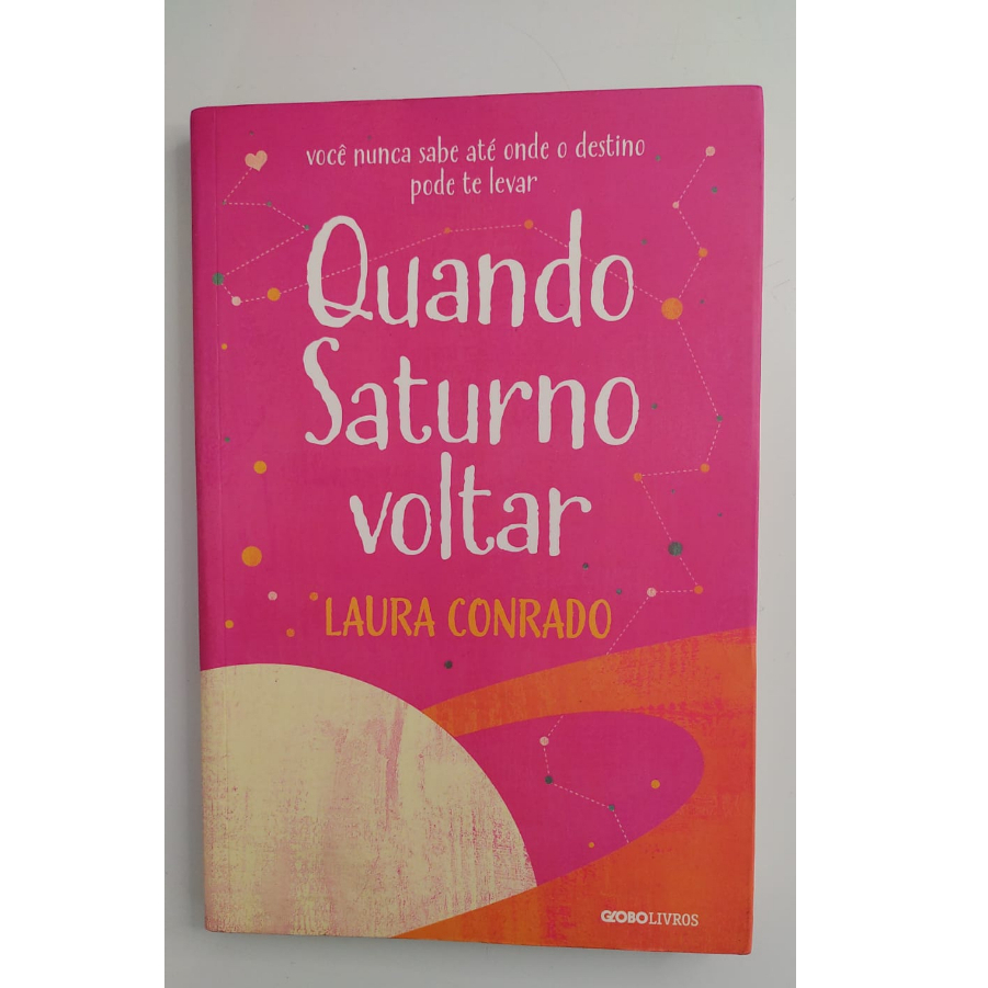 Quando saturno voltar livros de capa comum autor Laura conrado | Shopee ...