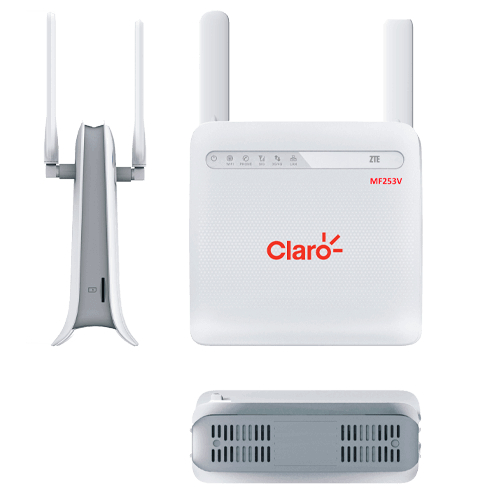 Modem Roteador 3G 4G CHIP ZTE MF253V Wifi DESBLOQUEADO | Shopee Brasil