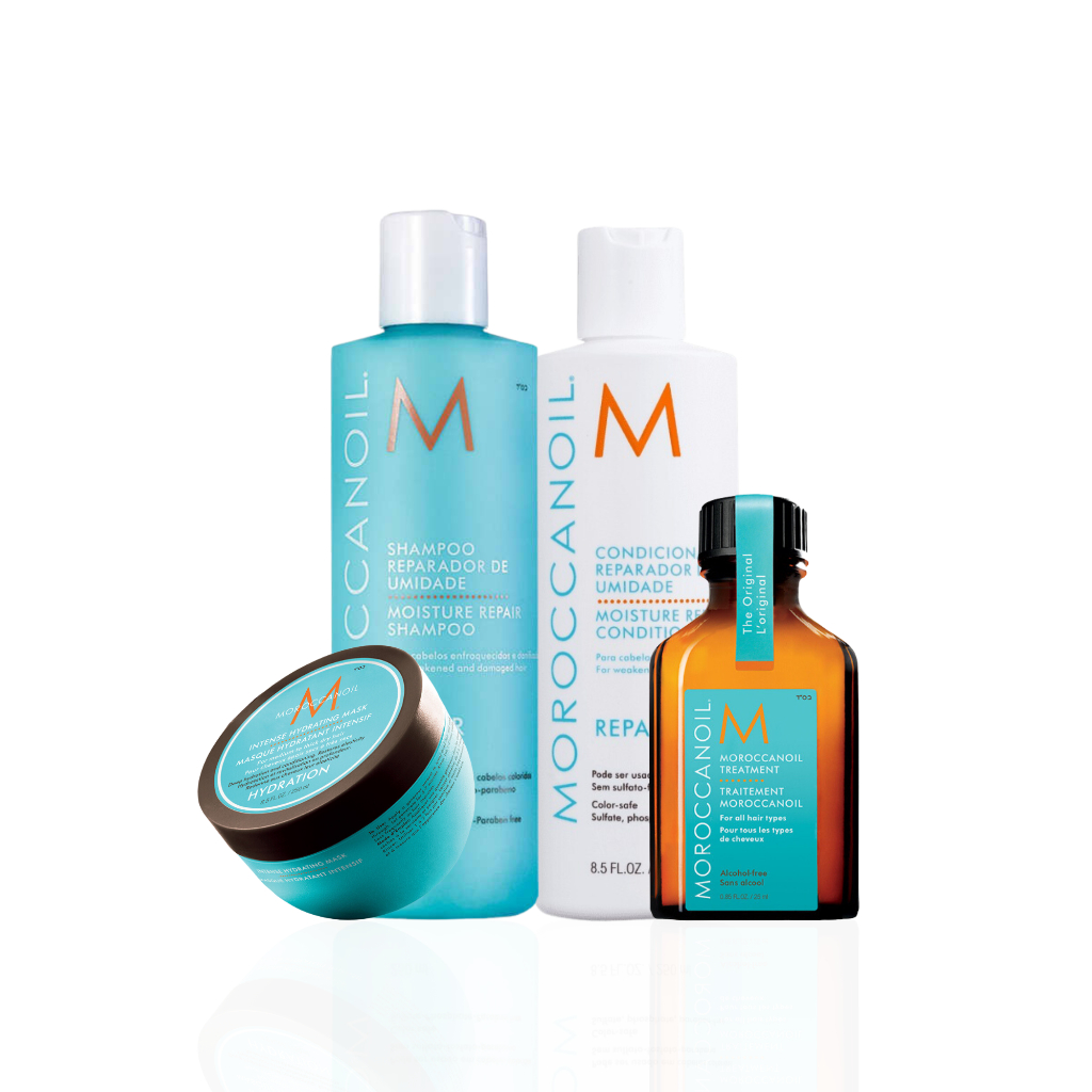 Moroccanoil - Kit Tratamento (4Produtos) | Shopee Brasil