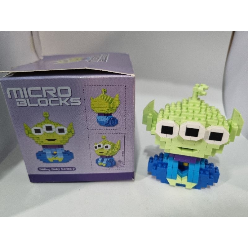 Alien Toy Story Microblocks estilo lego | Shopee Brasil