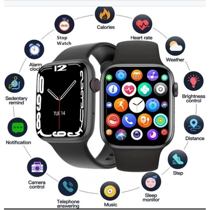 Smartwatch I7 Pro Max Preto | Shopee Brasil