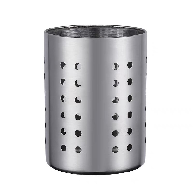 Escorredor De Talheres Em Inox Redondo Clink Porta Talheres inox ...