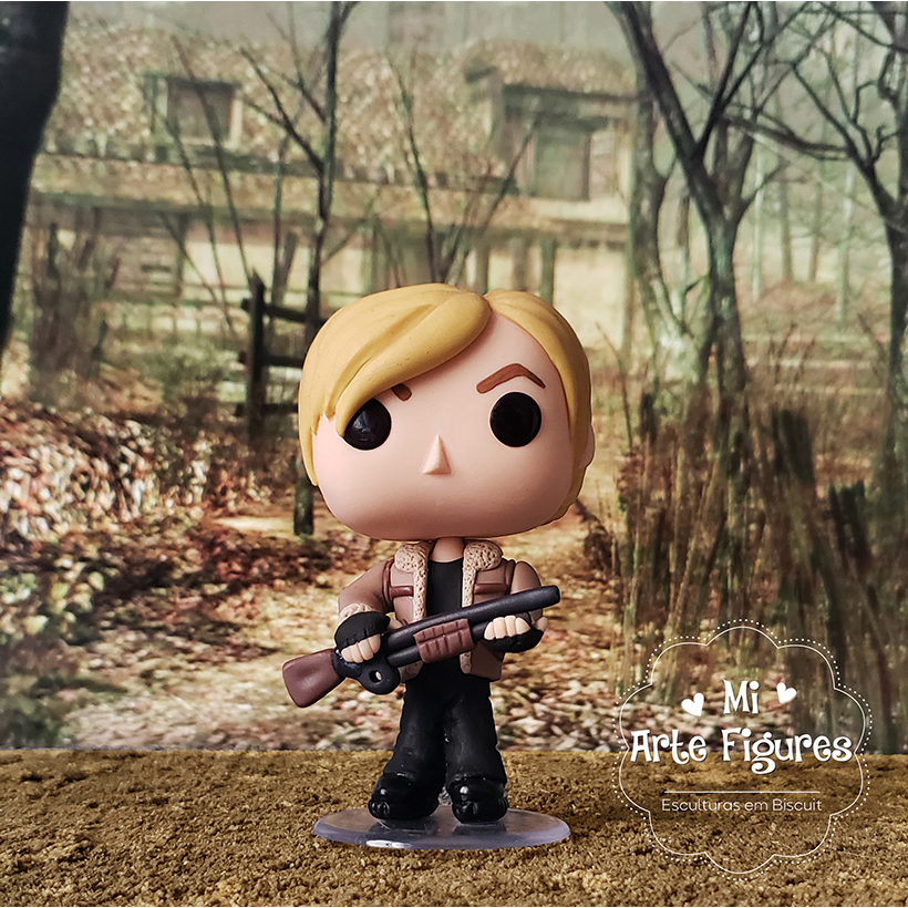 Funko Pop Leon S Kennedy Biscuit Resident Evil | Shopee Brasil