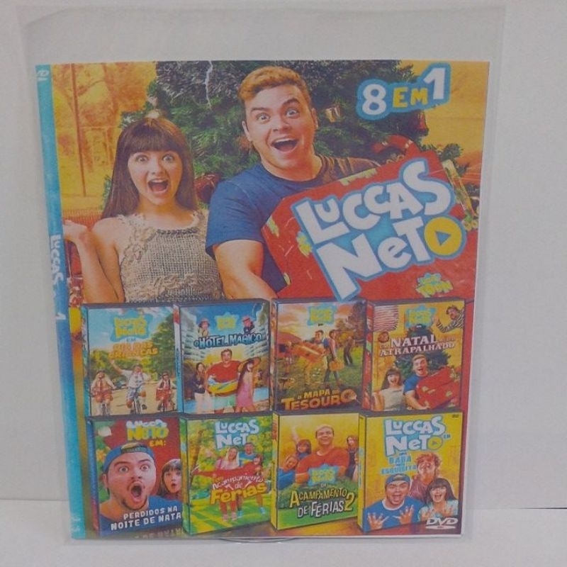 dvd Lucas neto 8x1 raridade novo copia | Shopee Brasil