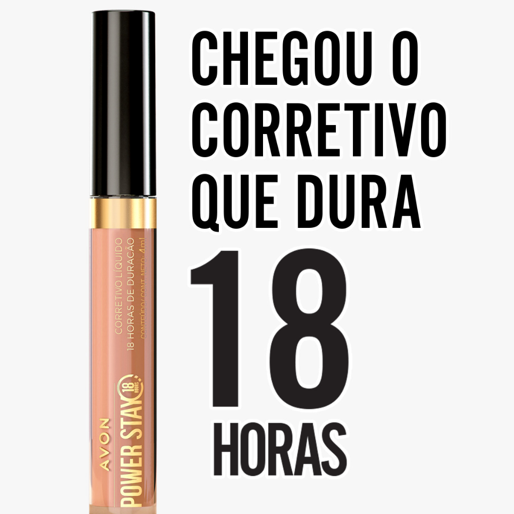 Corretivo Líquido Power Stay 18hrs | Shopee Brasil