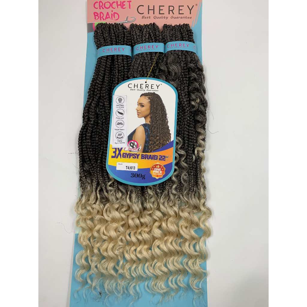 Gypsy Braids Cherey Crochet Braids | Shopee Brasil