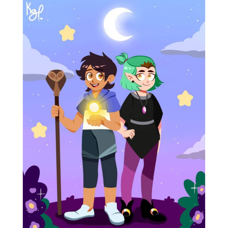 Print- The Owl house Lumity | Shopee Brasil