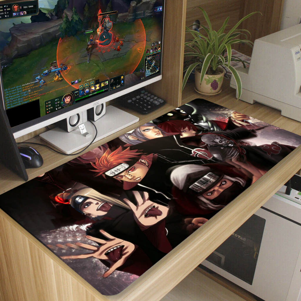 Mouse Pad Narut Anime Manga Grande Varias Estampas 70x35 80x40 90x40 ...
