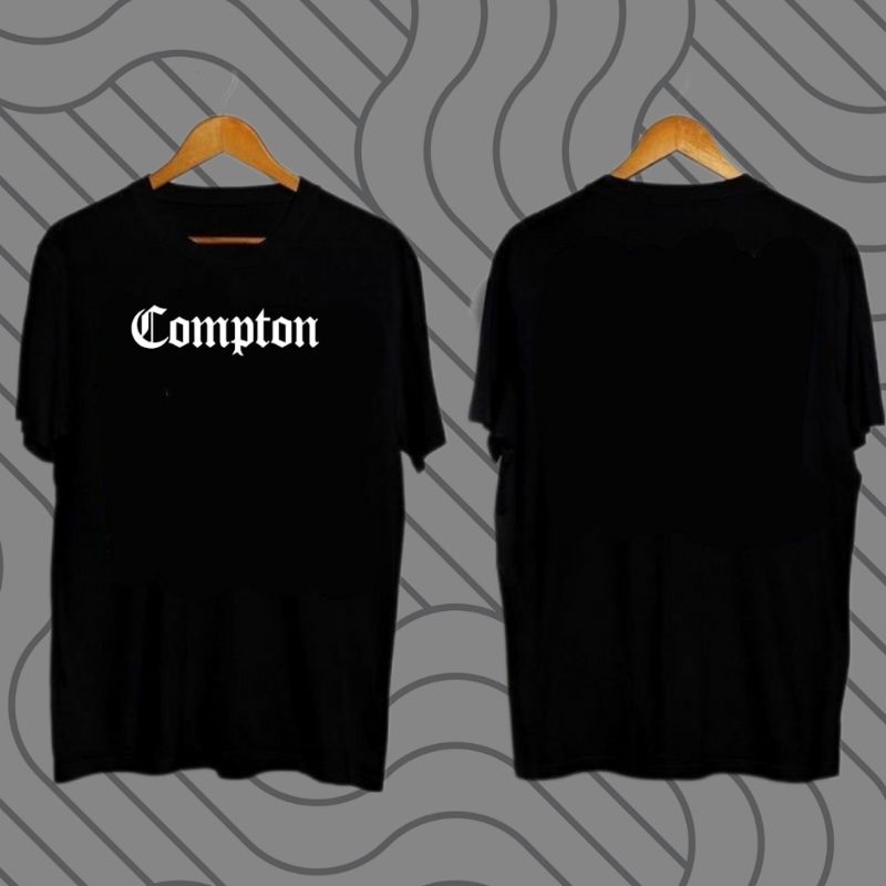 Camiseta Básica COMPTON STREETWEAR Compton (100% Algodão) | Shopee Brasil