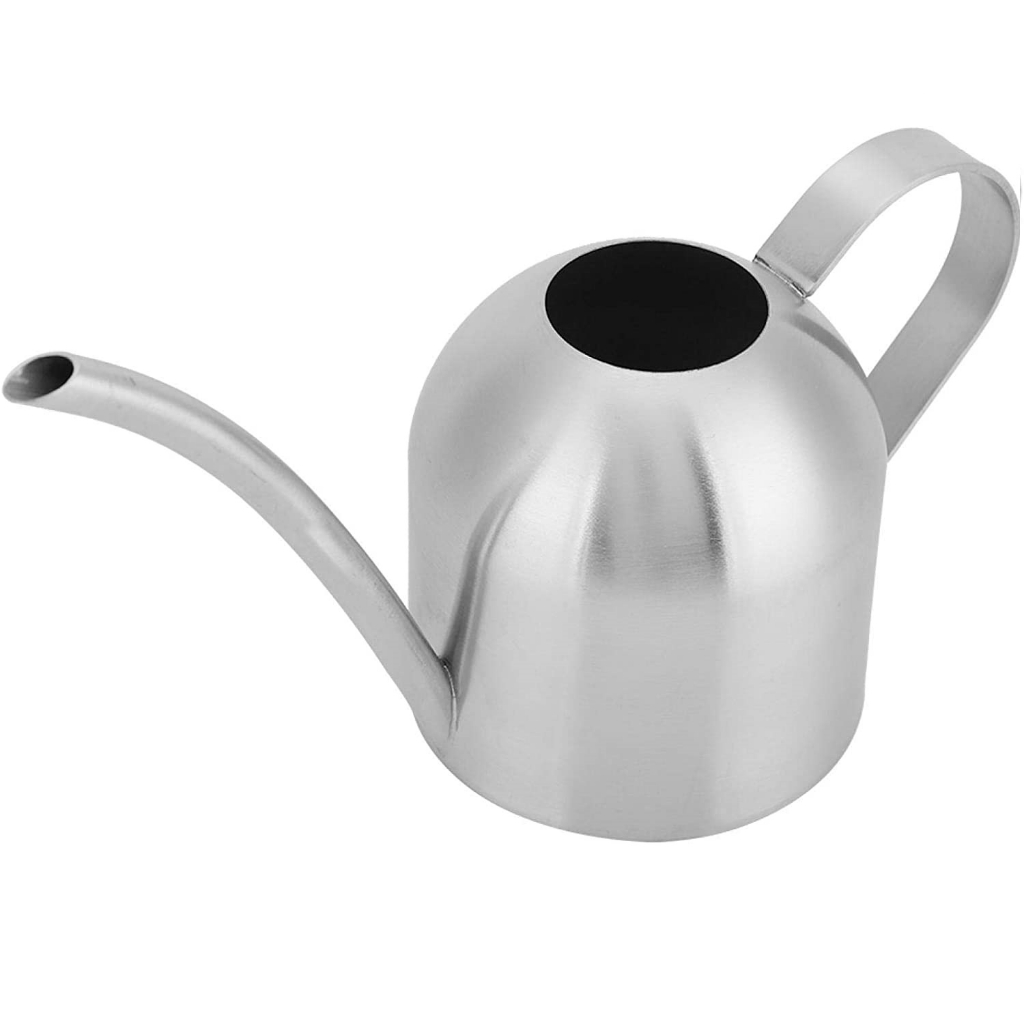 Regador De Metal Para Plantas 500ml Prata Bico Fino Moderno | Shopee Brasil