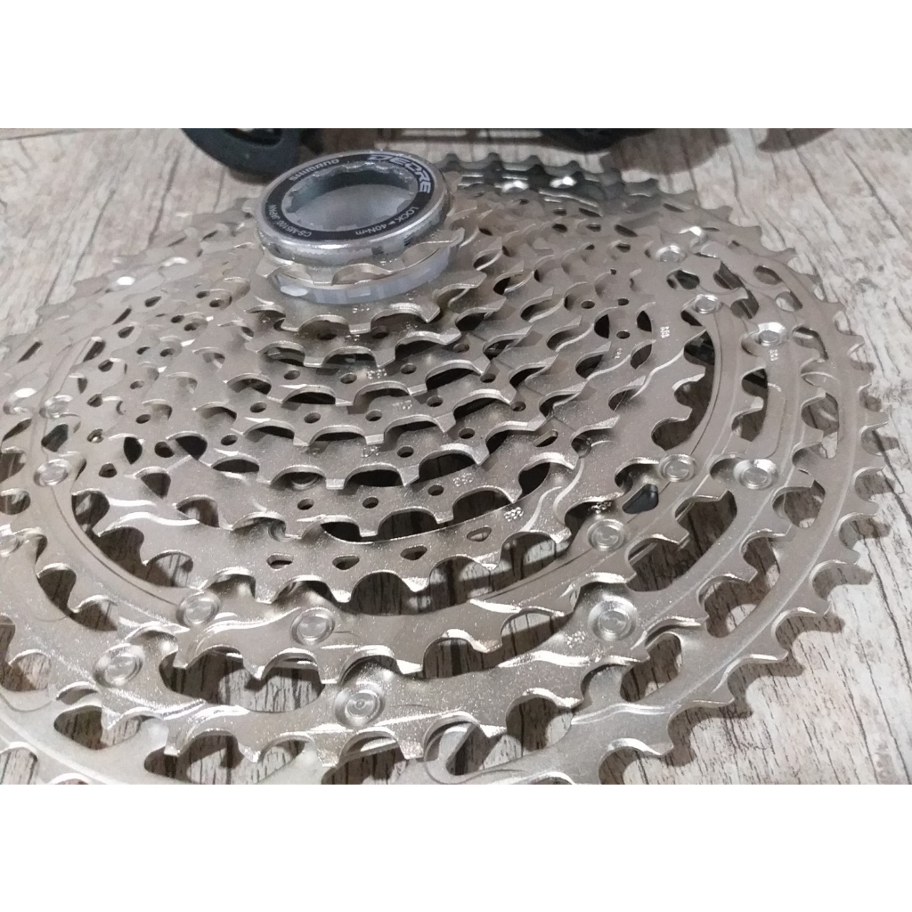 Cassete Shimano Deore CS-M5100 11v 11/51D Bike MTB | Shopee Brasil