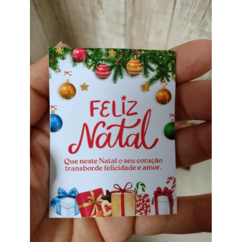 Kit TAG de Natal - 60 unidades | Shopee Brasil