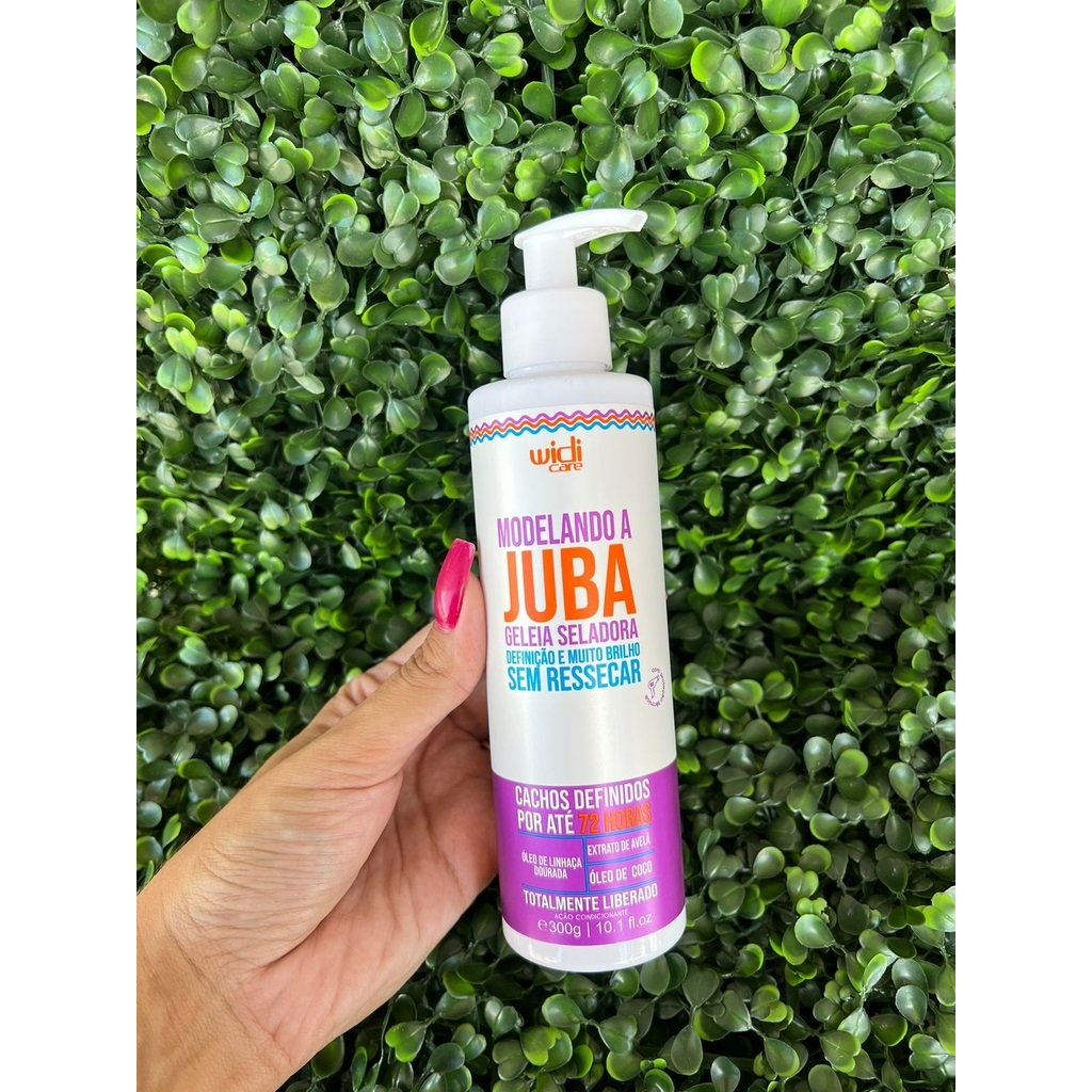 Widi Care Modelando A Juba Geleia Seladora Cachos Definidos | Shopee Brasil