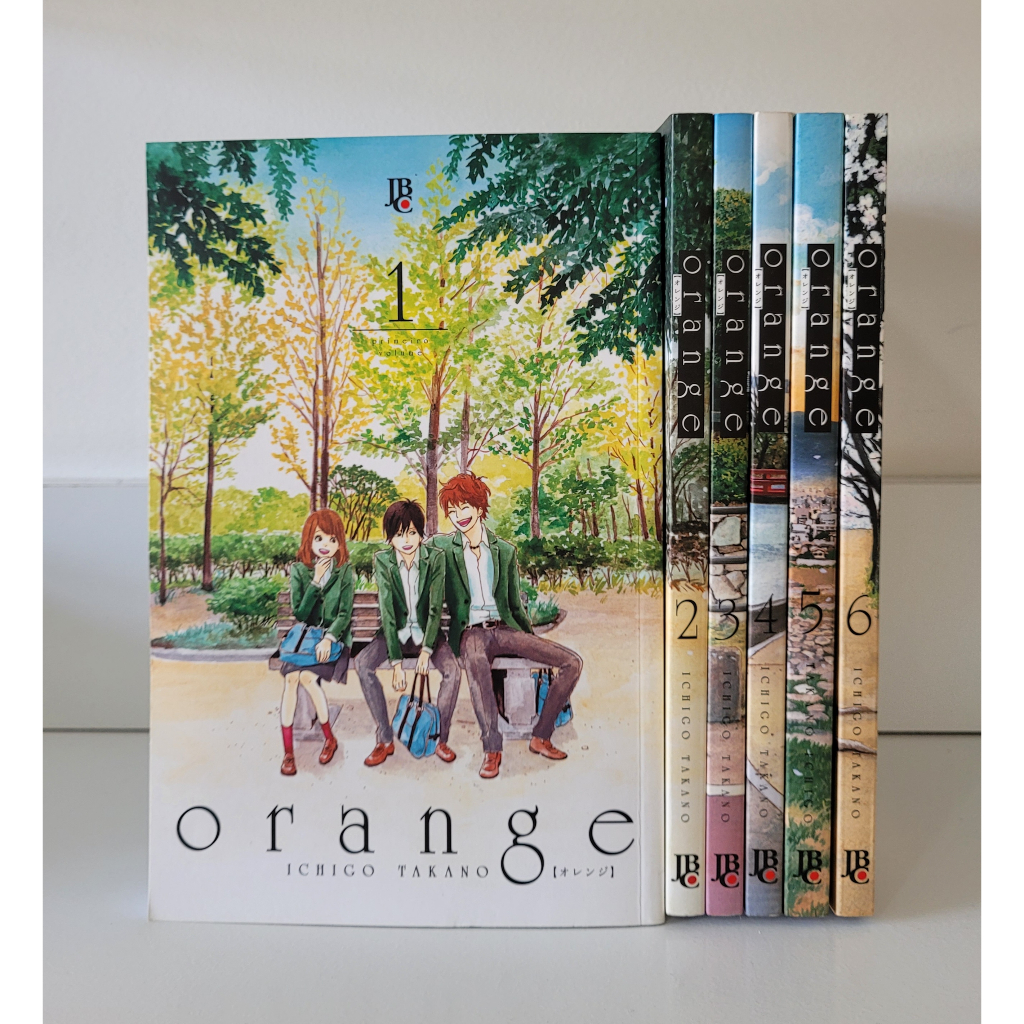 Orange (Volumes 1 a 6), de Ichigo Takano (Usado) | Shopee Brasil