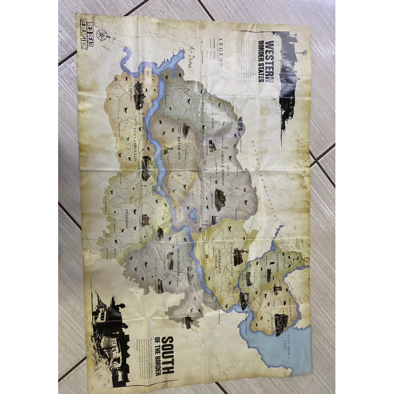 Mapa Red Dead Redemption Ps3 | Shopee Brasil