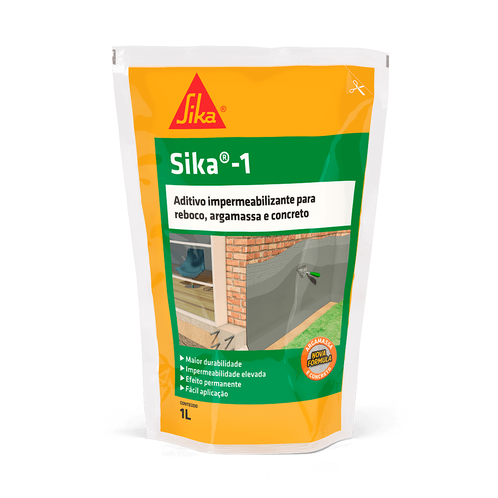 Aditivo Sika 1 1litro saco | Shopee Brasil