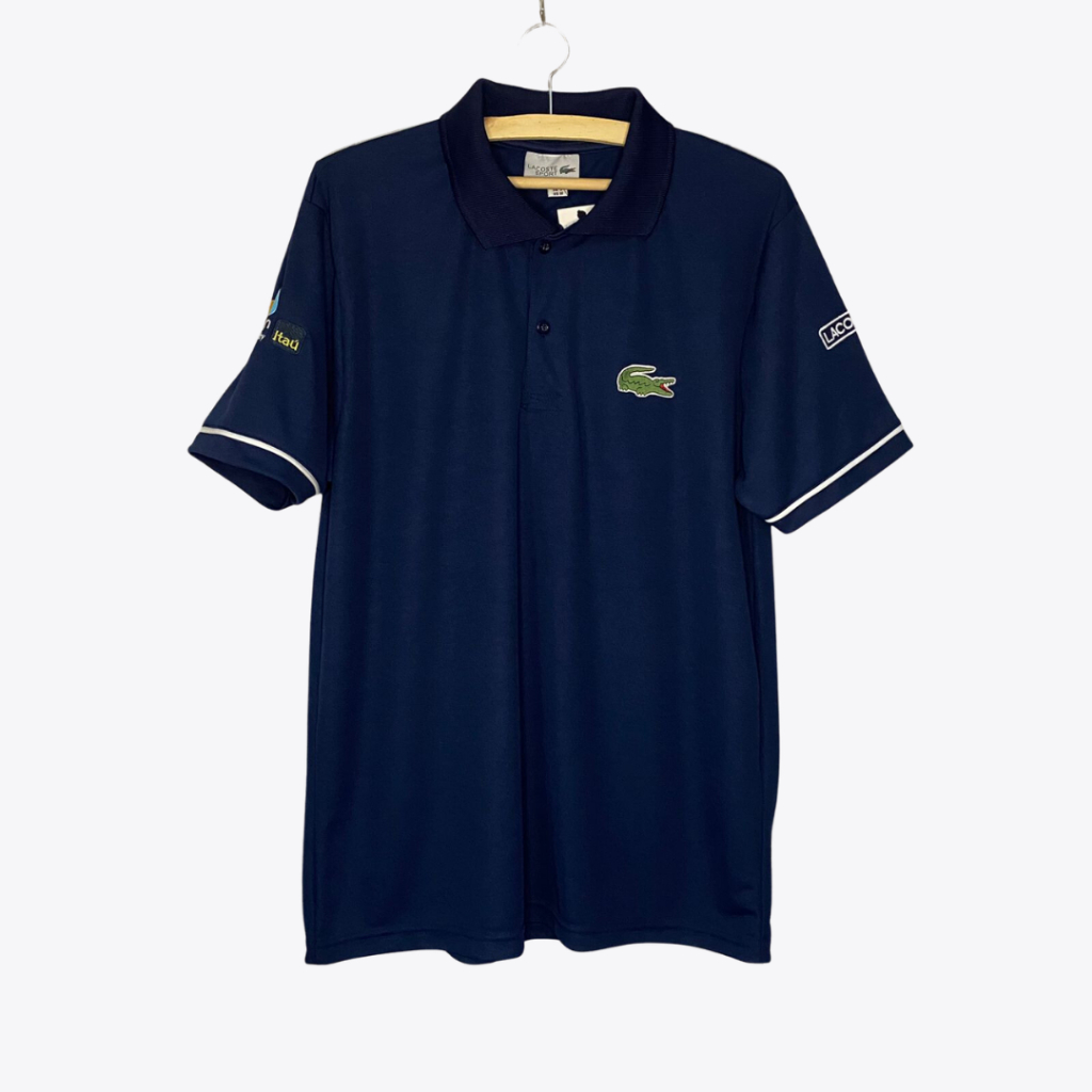 camisa polo lacoste sport - miami open | Shopee Brasil