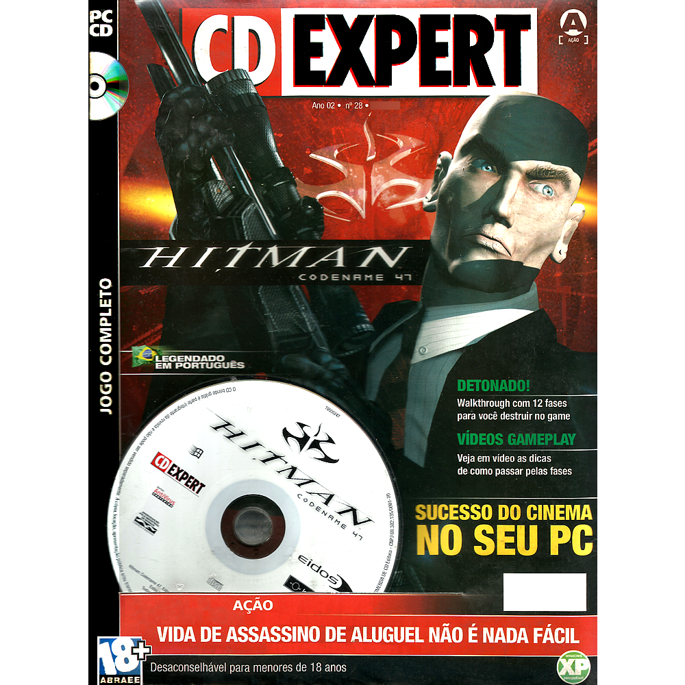 CD EXPERT - HITMAN - CODENAME 47 - Game PC ORIGINAL LACRADO | Shopee Brasil