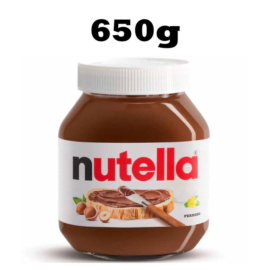 Nutella 650g Ferrero Creme de Avelã com Cacau | Shopee Brasil