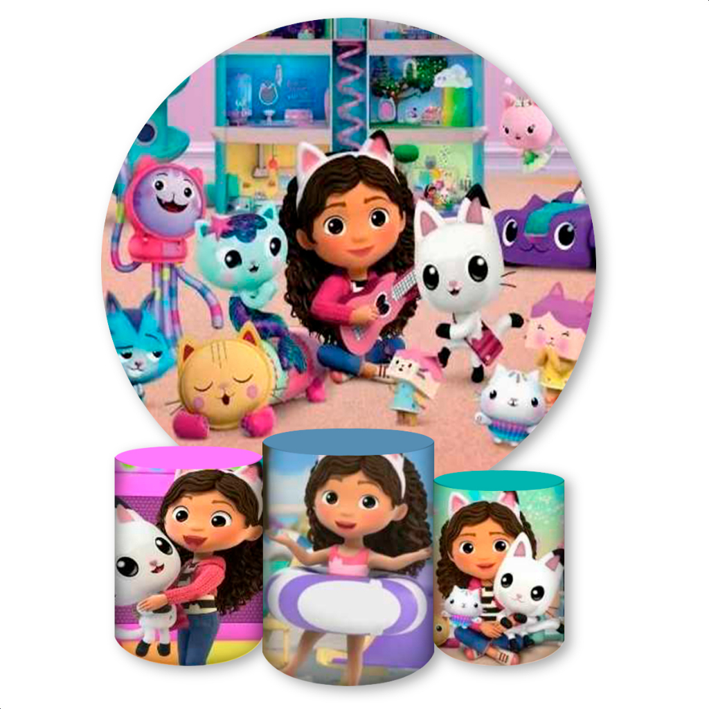 Kit Capa Painel + Trio Capas de Cilindros Sublimado Tema C.Gab | Shopee ...