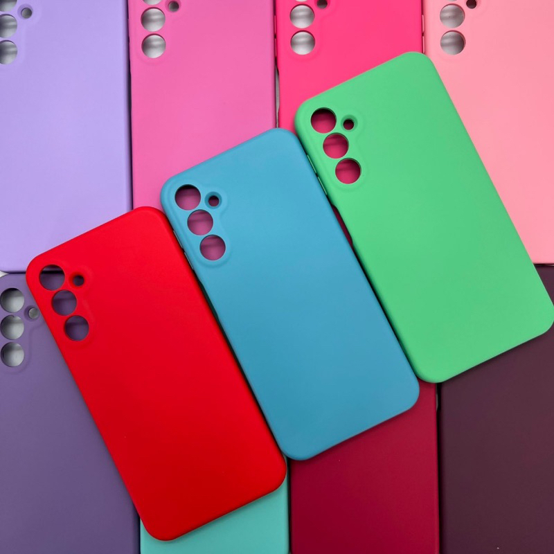 Capa Capinha Case Silicone para Celular Samsung Galaxy A25 Aveludada ...