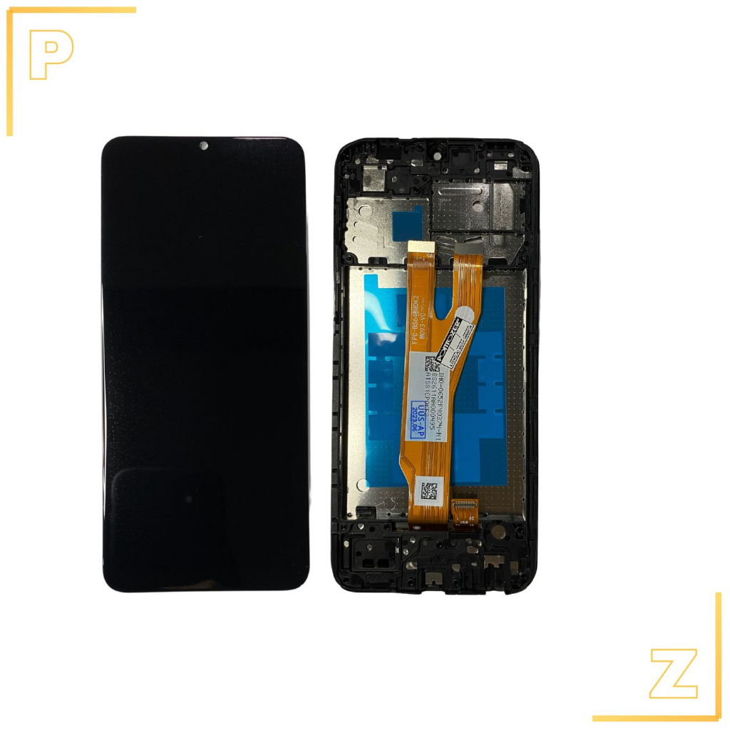 Tela Display frontal para Samsung A03 core com aro Original chinesa | Shopee Brasil