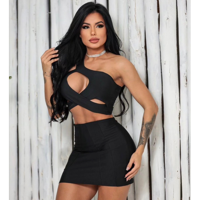 Cropped/top sensual decotado com bojo moda feminina tendência estiloso mula manca em suplex ...