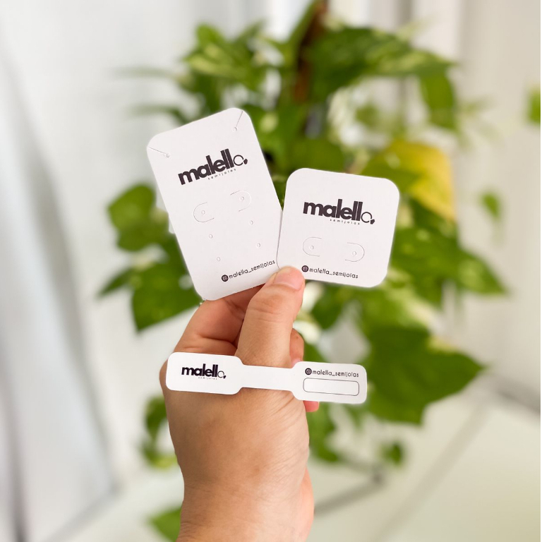 Kits Tags personalizadas com a sua marca/logo 88 unidades | Shopee Brasil