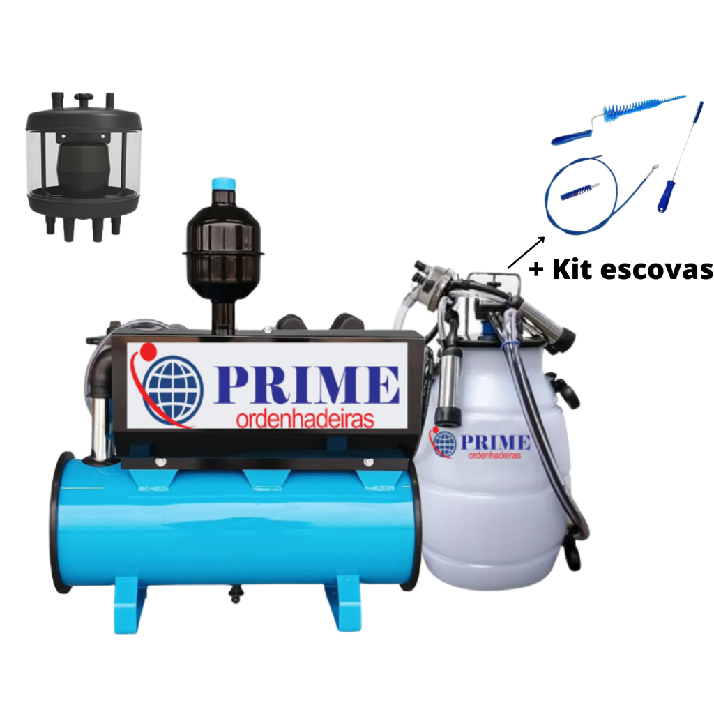 Ordenhadeira Mecanica Completa Bv 450 2 Conjuntos E Lavador | Shopee Brasil