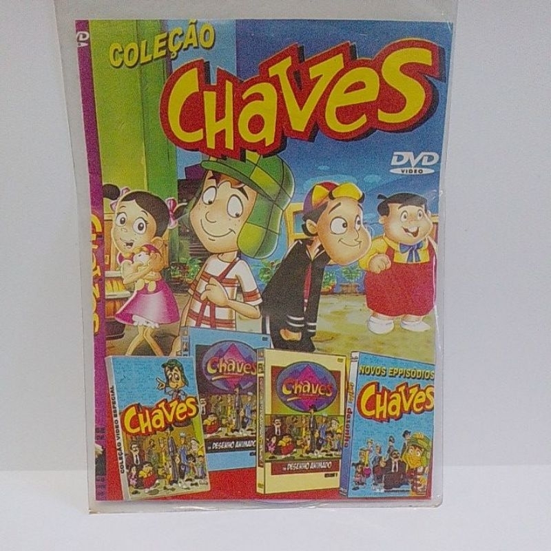 dvd chaves desenho 4x1 raridade novo copia | Shopee Brasil
