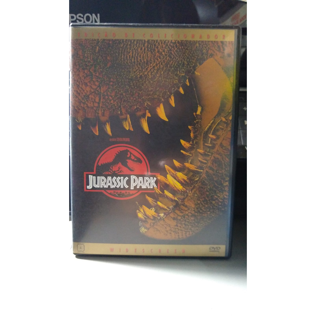 DVD jurassic park edição de colecionador widescreen 2452 | Shopee Brasil