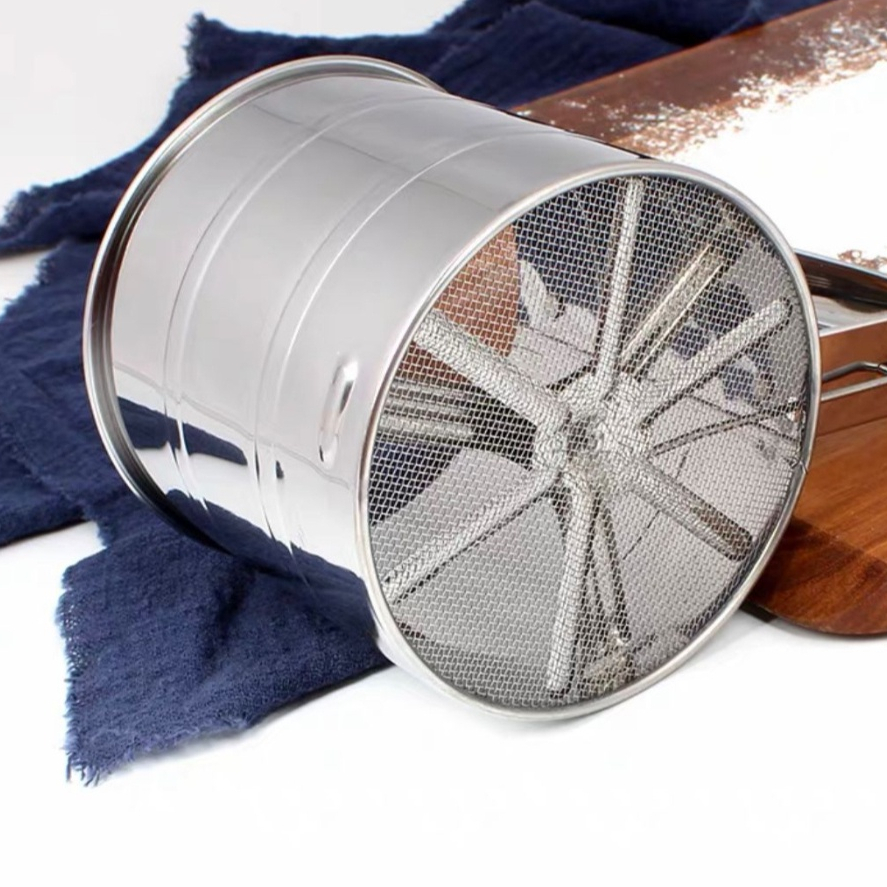 Manual Inox Peneirar Tapioca Farinha Açucar Multiuso Universal ...