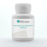 Aspartato De Magnésio 200mg Grau Farmacêutico 120 Cápsulas | Shopee Brasil