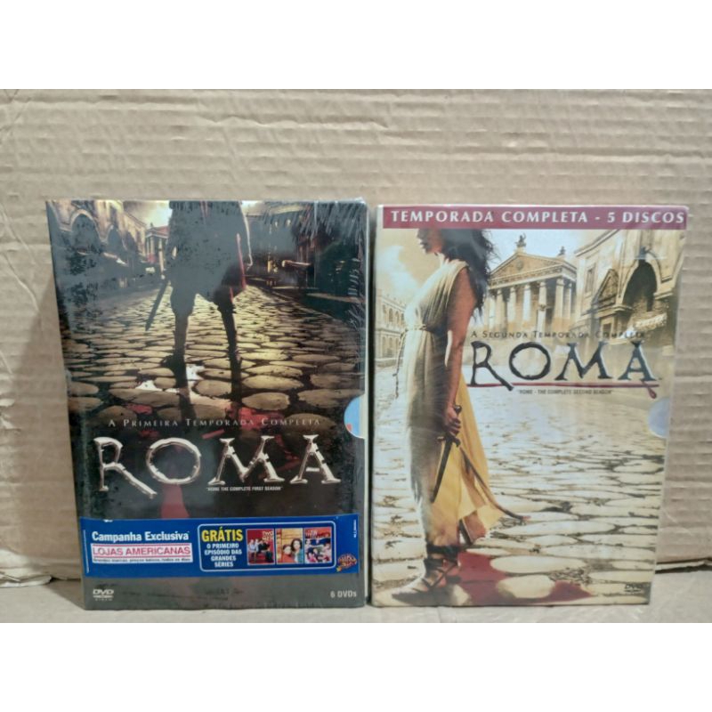 BOX DVD ROMA - A SÉRIE COMPLETA - 1° E 2° TEMPORADAS (ORIGINAIS ...