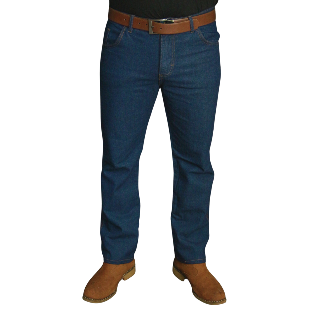 Calça Masculina De Serviço Jeans Reta Reforçada Sem Lycra Barata