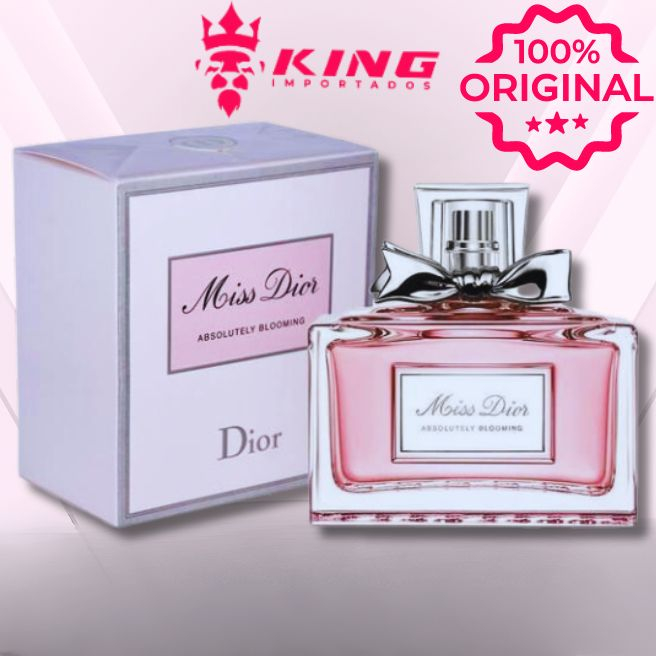 Miss Dior Absolutely Blooming ORIGINAL LACRADO Eau de Parfum Feminino 100ML PERFUME | Shopee Brasil
