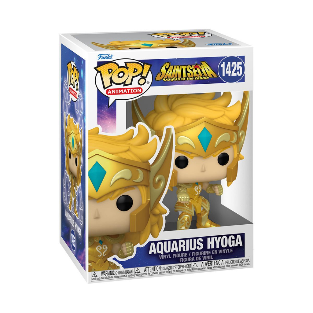 Funko Pop Aquarius Hyoga 1425 Saint Seiya Os Cavaleiros do Zodíaco ...