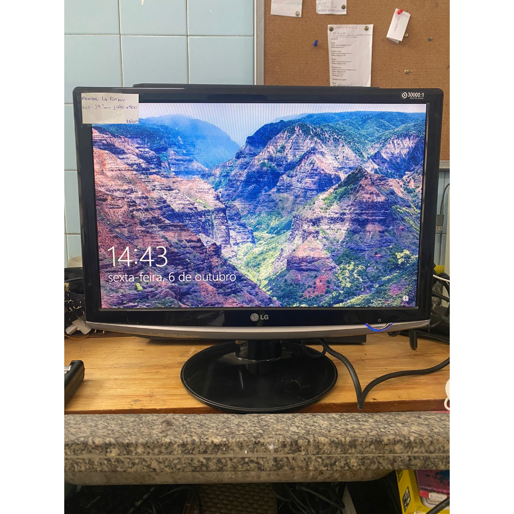 Monitor LG 19 Polegadas Modelo Flatron | Shopee Brasil