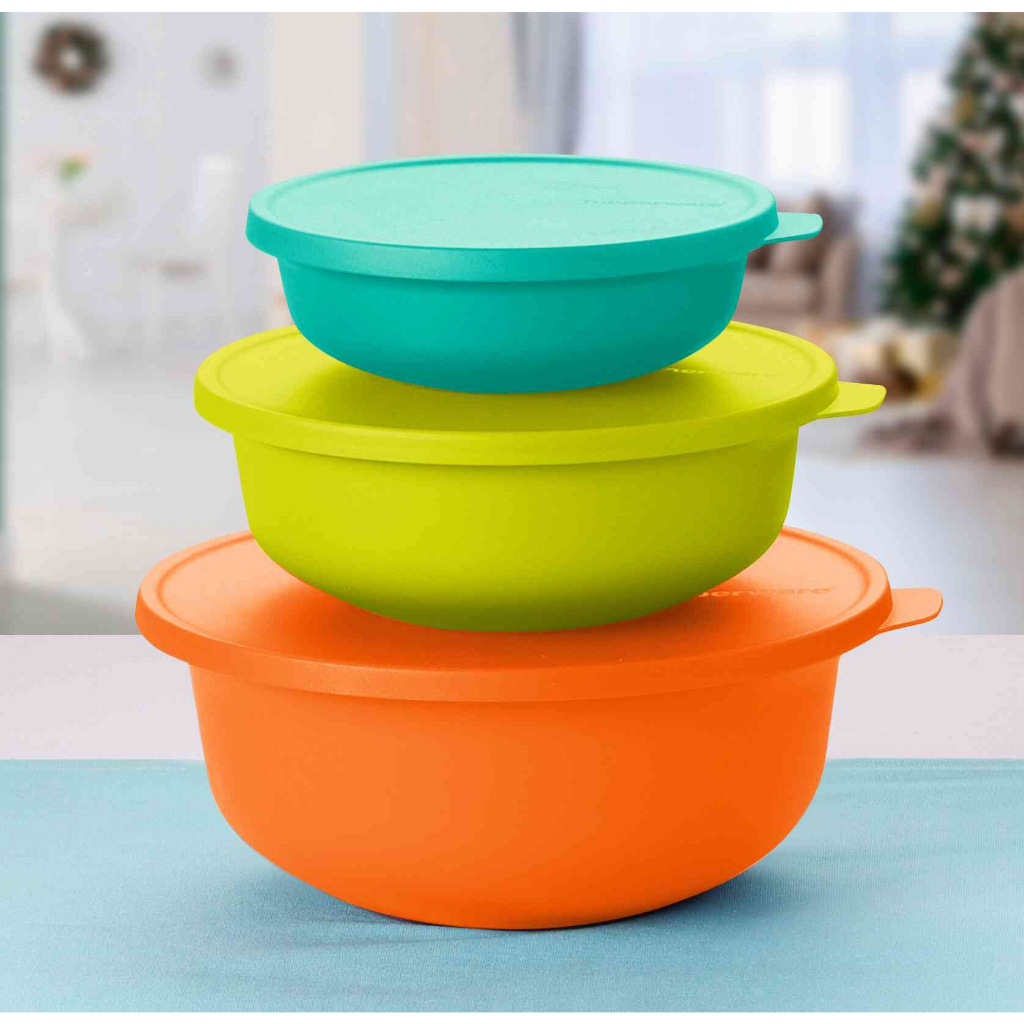 KIT 3 PEÇAS TIGELA ALOHA - TUPPERWARE | Shopee Brasil