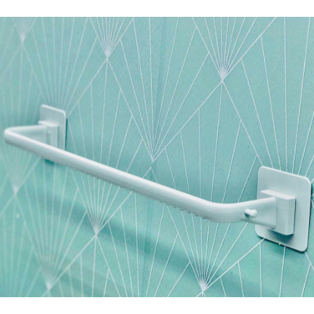 Suporte Porta Toalhas Organizador Grande com Adesivo para Banheiro e Cozinha 47,5cm 5kg | Shopee ...