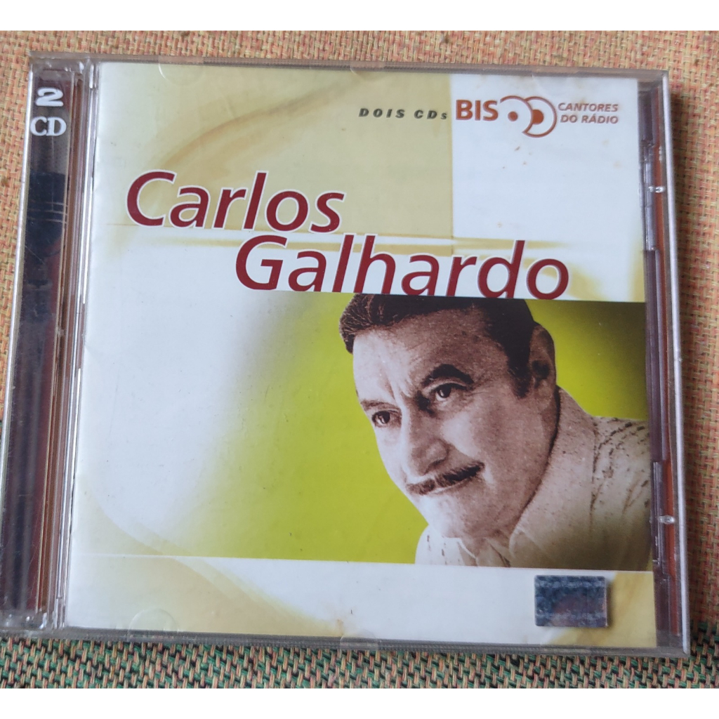 Cd Carlos Galhardo Serie Bis Shopee Brasil 