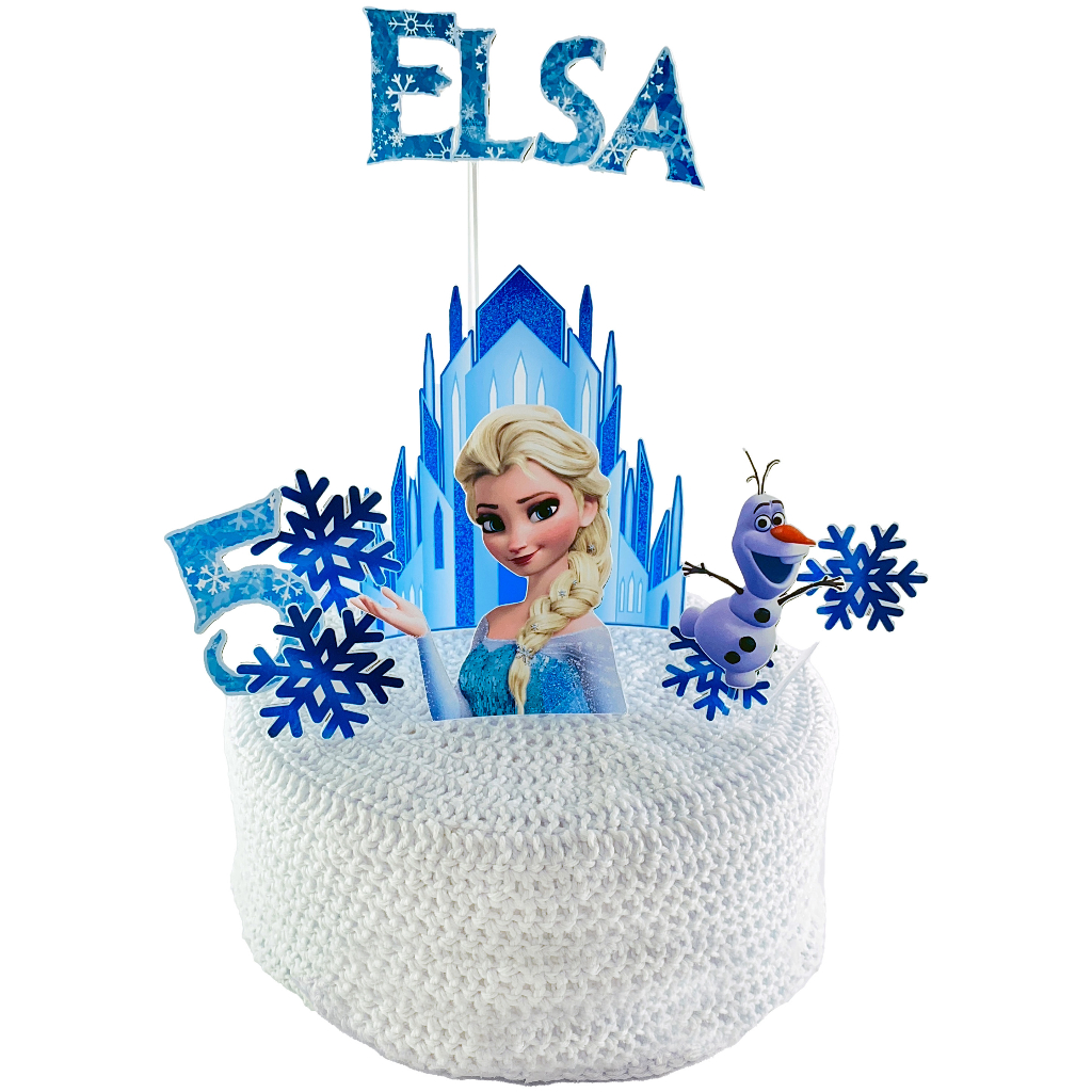 Topo de bolo Frozen / Topper Frozen | Shopee Brasil