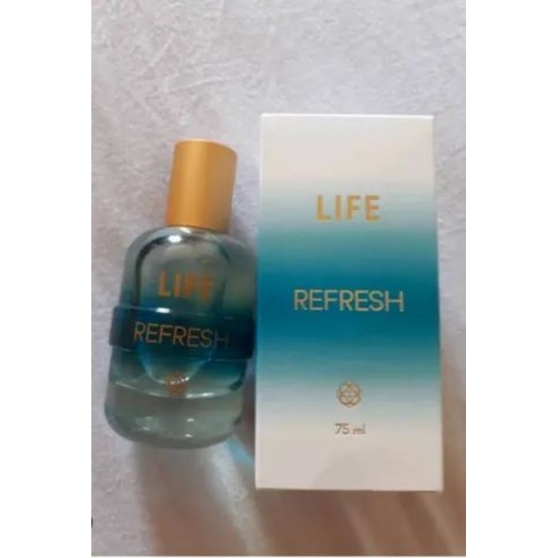perfume Life Refresh Deo Colônia 75ml | Shopee Brasil